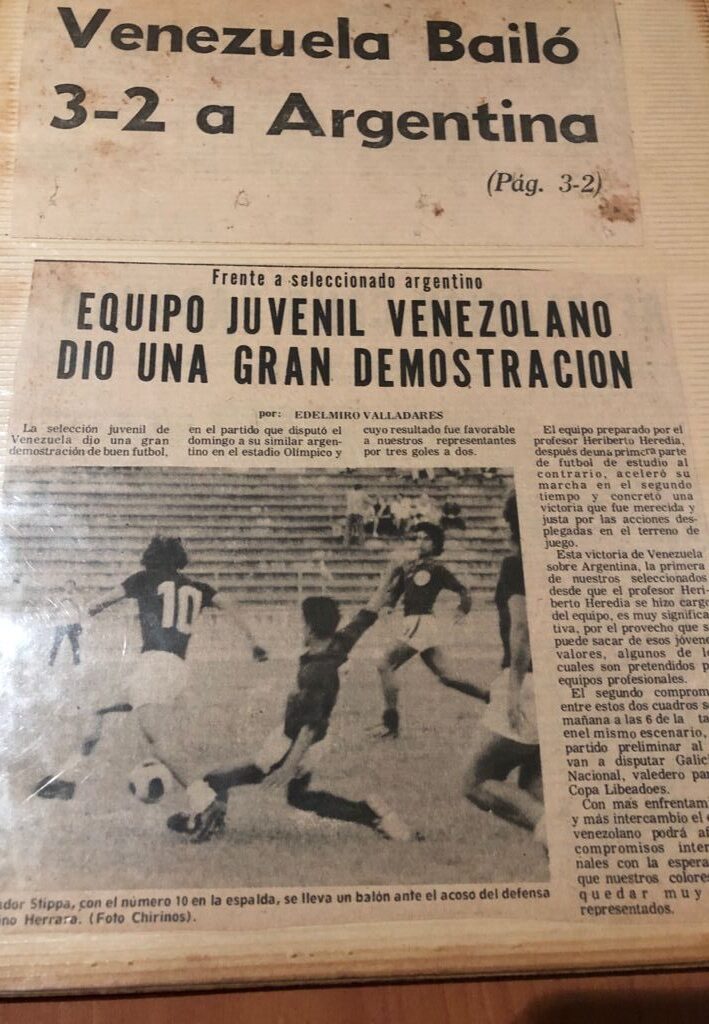 Walter Stipa ; Mucho jugador para su época – Venezuela Futbol